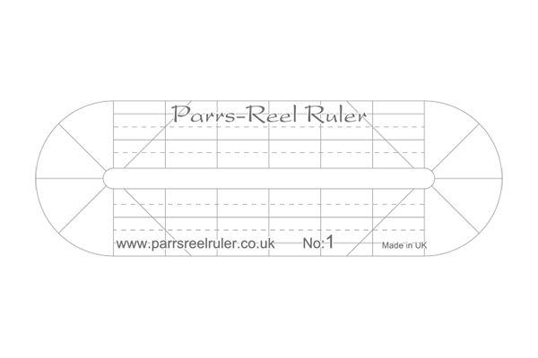 Parrs & Reel Ruler – Ruler 1 – Alfies Feet